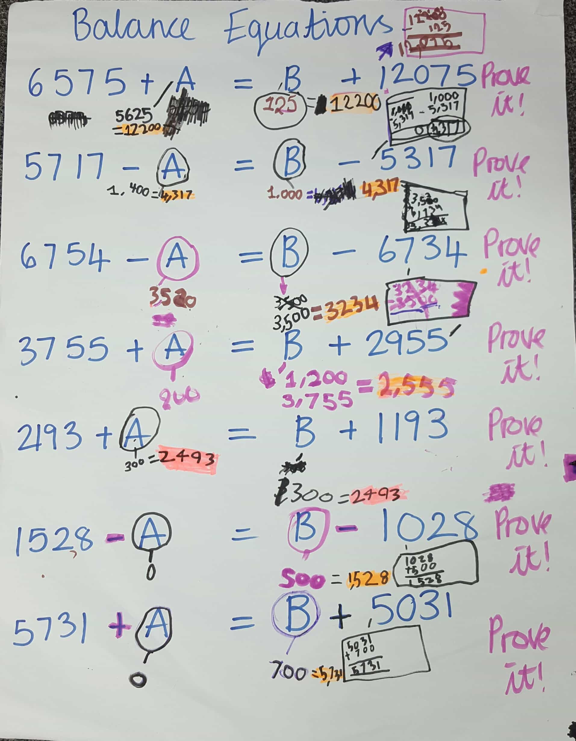Balance Equations (2) - Swimming In Maths