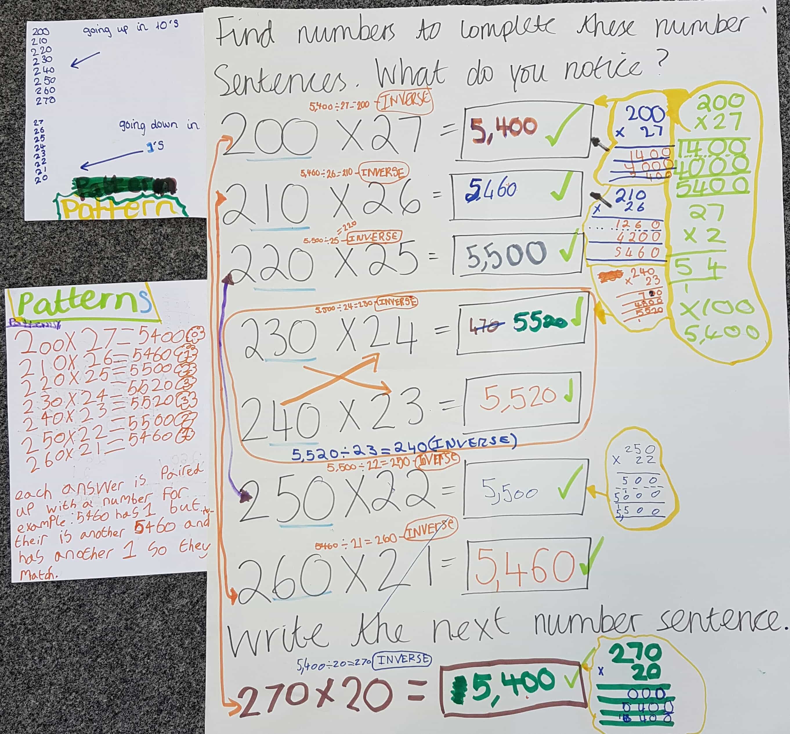 Multiplication and Division (4) - Swimming In Maths