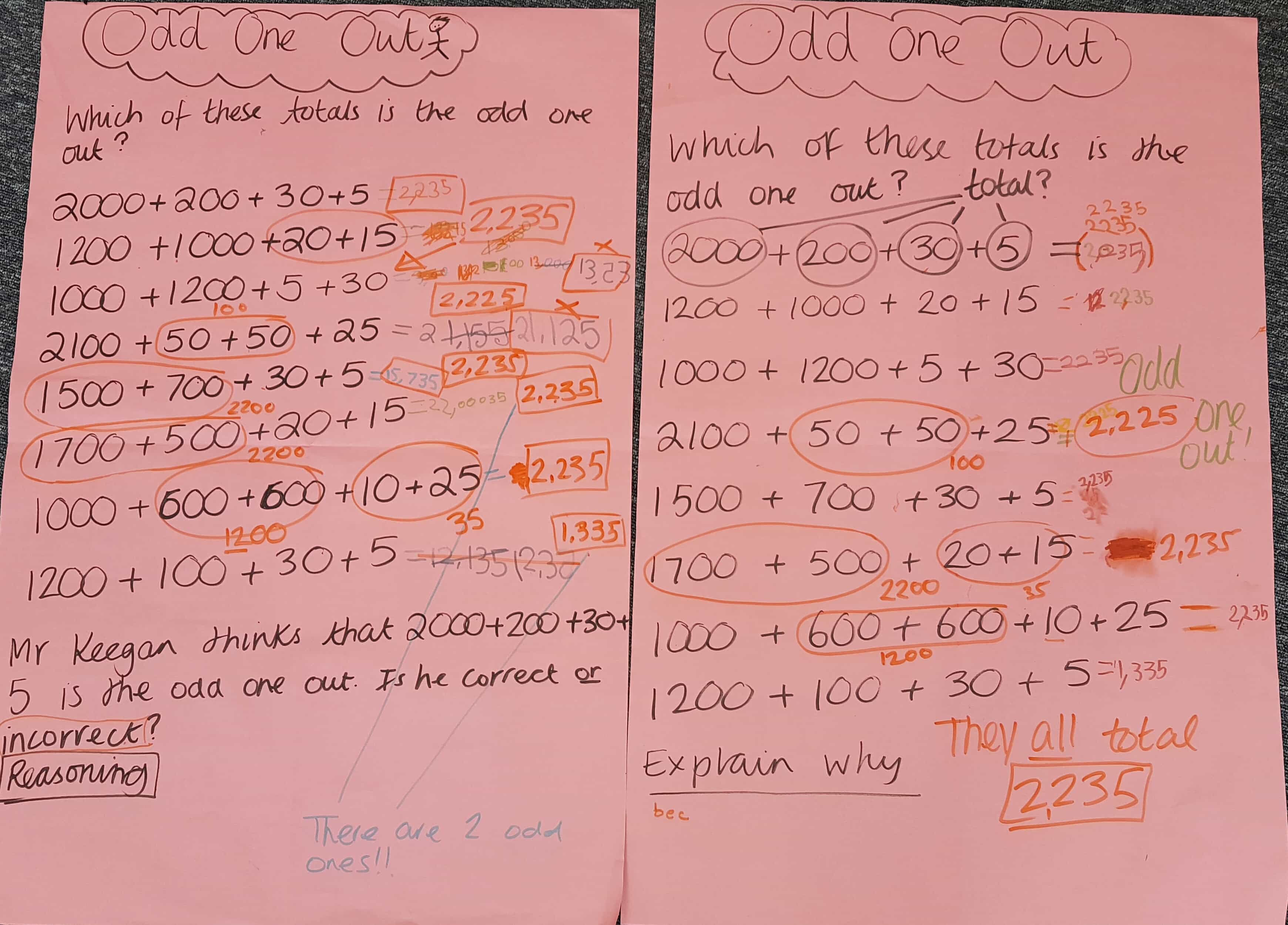Odd One Out (10) - Swimming In Maths