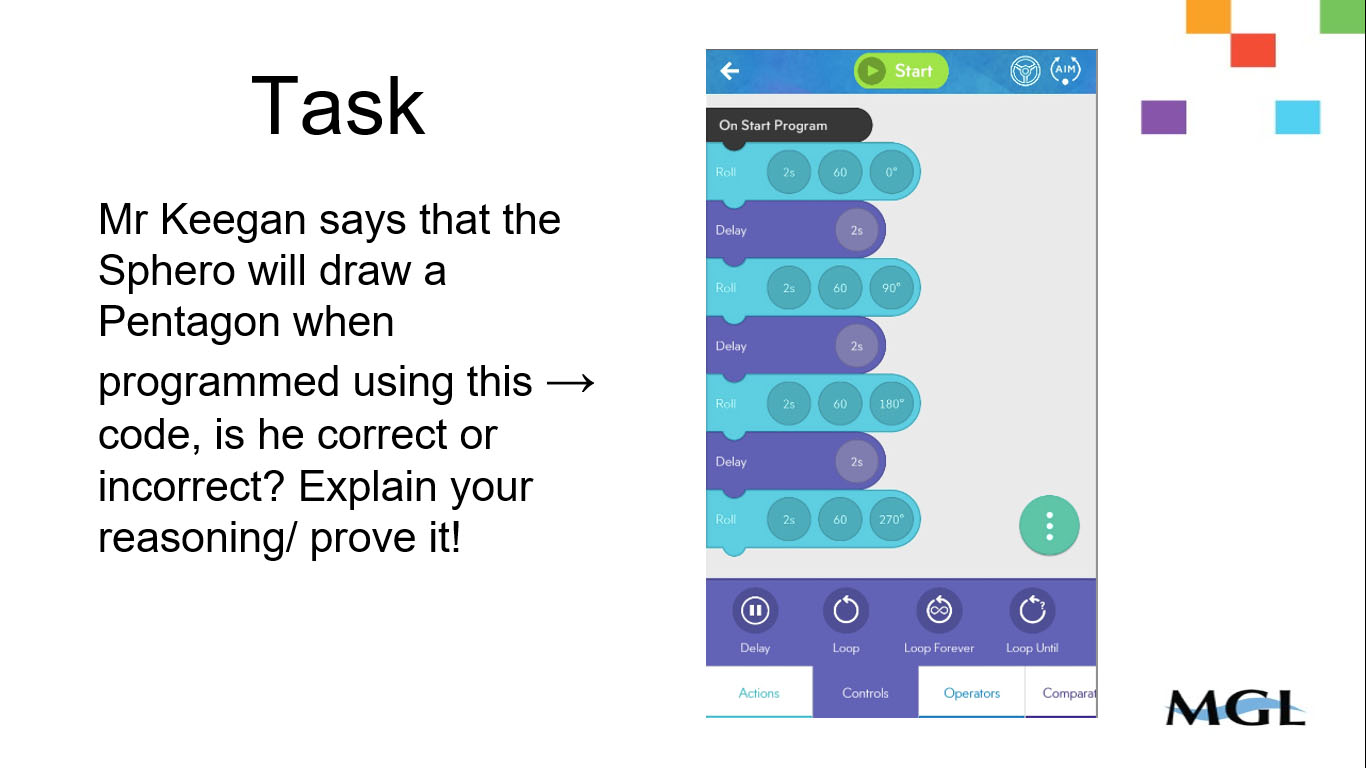 swimming in maths sphero deep dive challenge 21 - Swimming In Maths